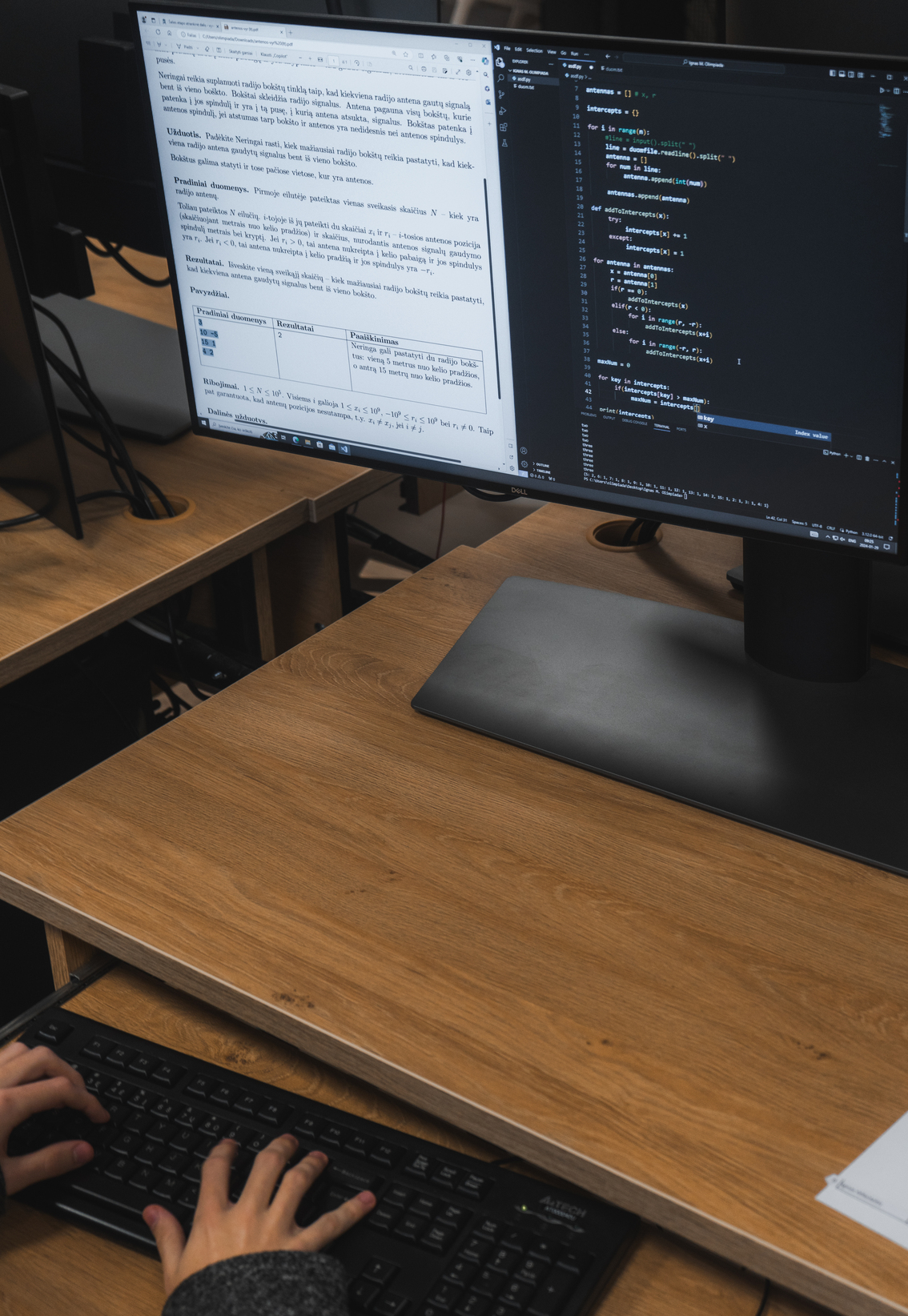 Informatikos olimpiada: Lietuvos mokiniai varžosi programuodami